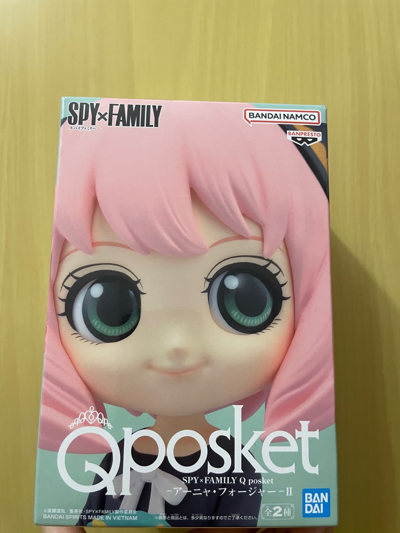 全身間諜家家酒 日版 Qposket QP Anna spy x family QP spy 散子包 anya forger 原色 A spy ...