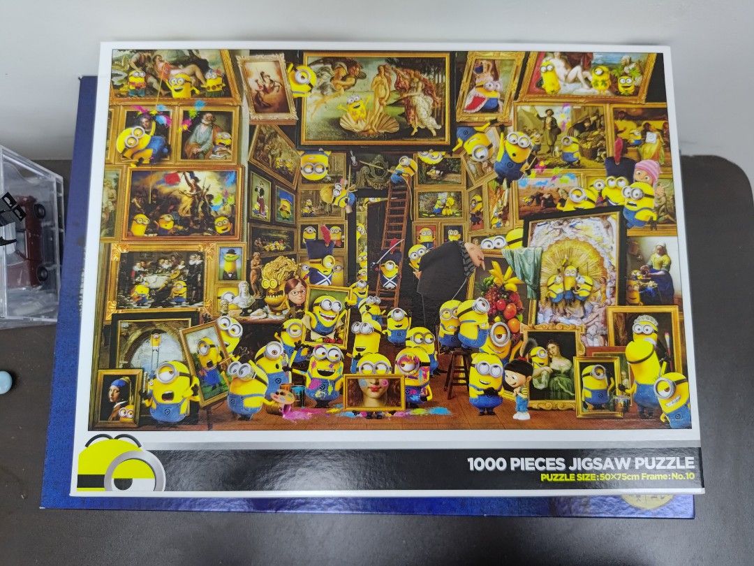 Minions puzzle 1000塊 砌圖 Jigsaw Puzzle Minions Museum of Minions Art, 興趣 ...