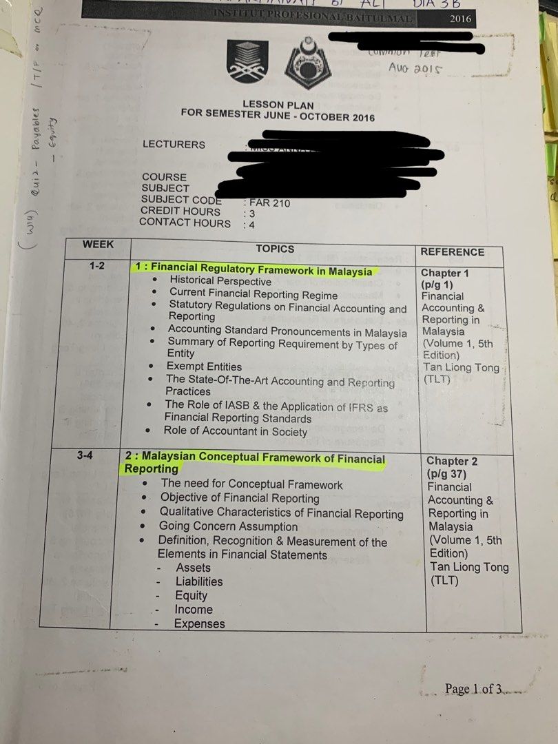 AC110 FAR210 UiTM Textbook, Hobbies & Toys, Books & Magazines ...