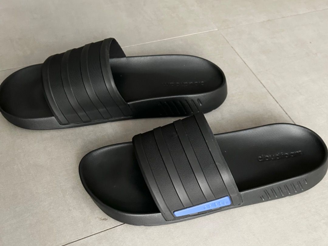 Addidas new slides, Men's Fashion, Footwear, Flipflops and Slides on ...