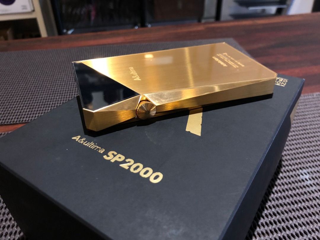 AK Astell Kern SP2000 Vegas Gold Limited Edition Gold plated AKM AK4499EQ Flagship, Audio ...