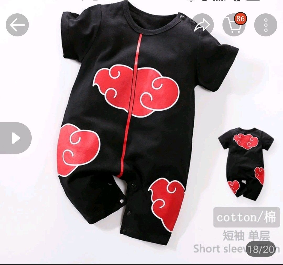 Akatsuki (Naruto) Baby Costume, Babies & Kids, Babies & Kids Fashion on ...