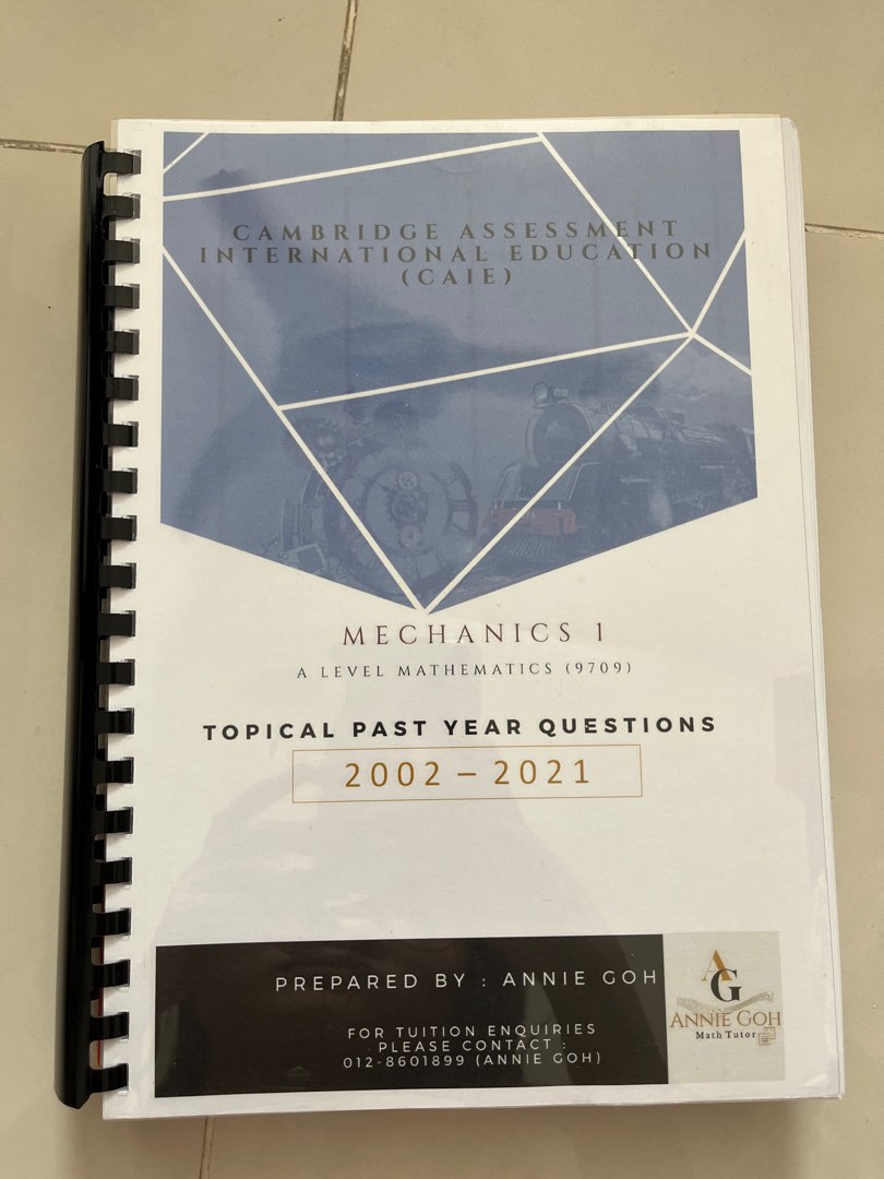 【New】Alevel 9709 mathematics mechanics 1 topical past paper, Hobbies ...