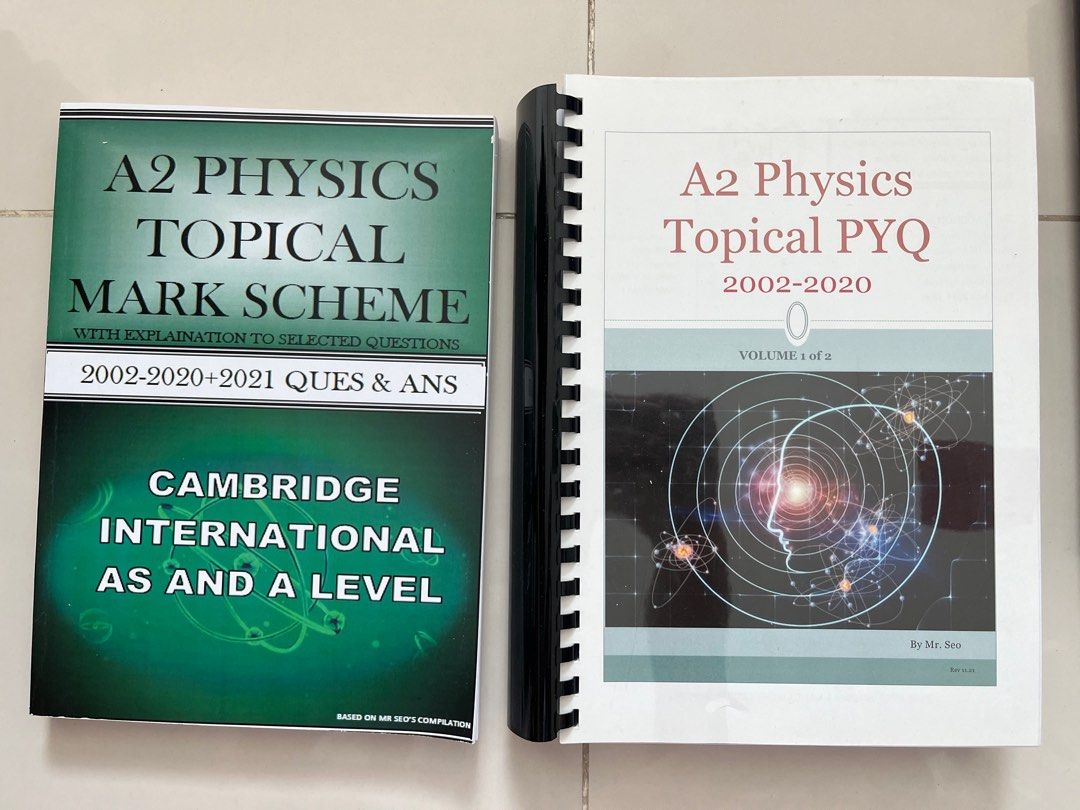 【New】Alevel physics paper 4 topical past paper volume 1 + answer 9702 ...