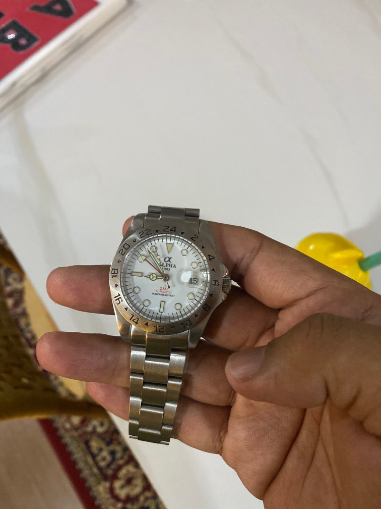 Alpha Explorer GMT, Men's Fashion, Watches & Accessories, Watches on ...