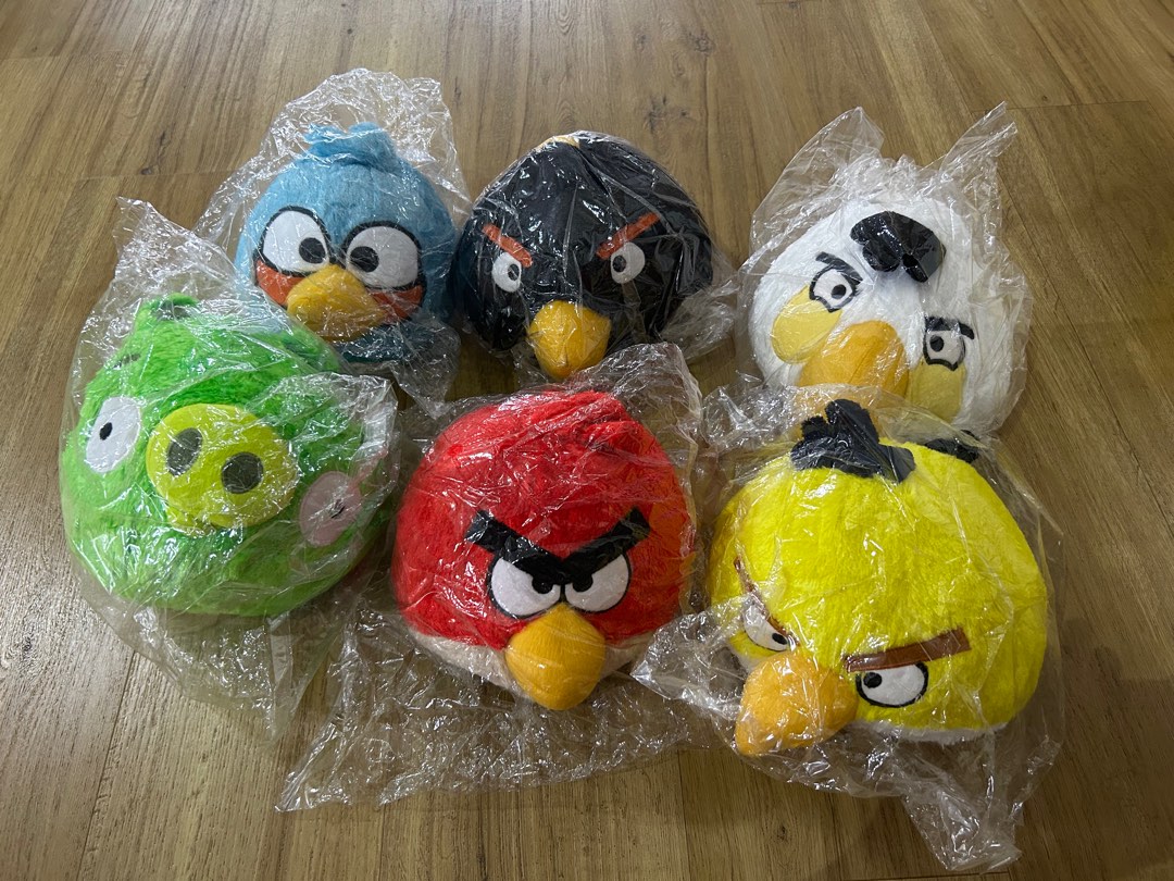 Angry Bird Full Collection (Changi Airport), Hobbies & Toys, Toys ...
