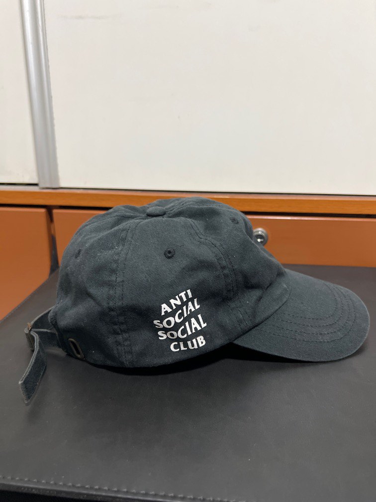 ASSC anti social social club black cap, Men's Fashion, Watches ...