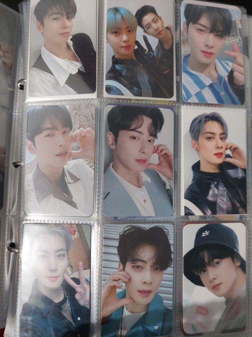 ASTRO OFFICIAL PHOTOCARDS [MJ, JINJIN, CHA EUNWOO, MOONBIN, ROCKY, YOON SANHA], Hobbies & Toys ...