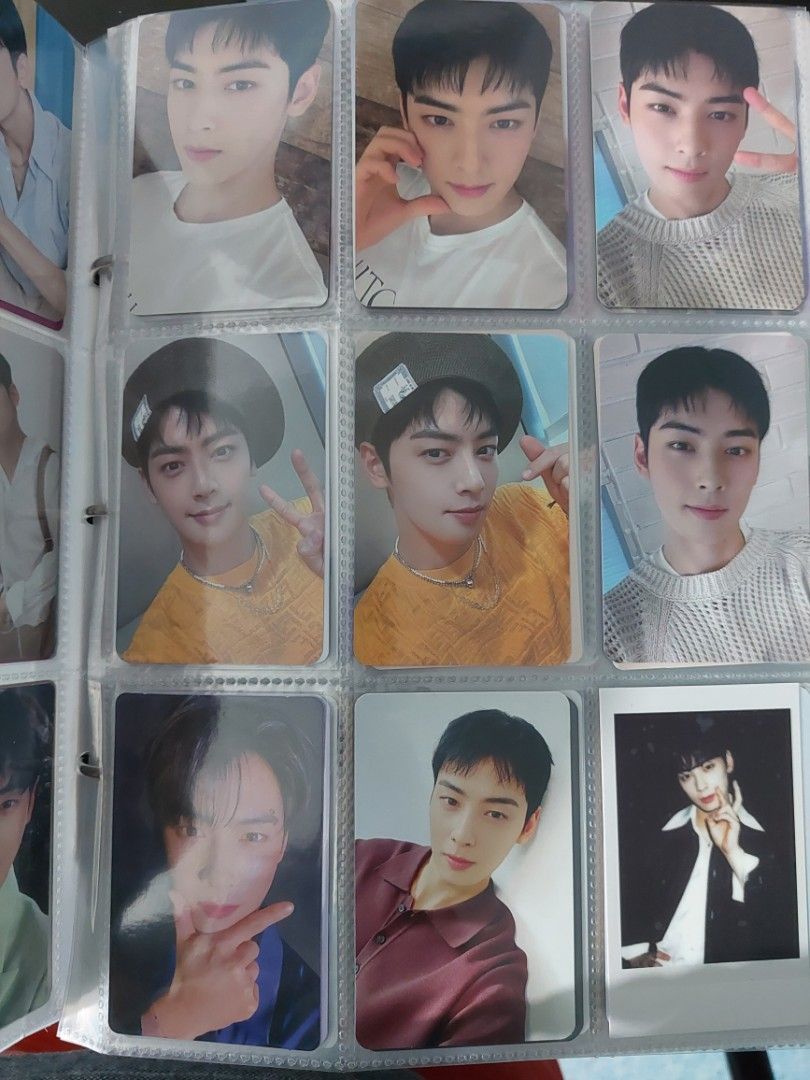 ASTRO OFFICIAL PHOTOCARDS [MJ, JINJIN, CHA EUNWOO, MOONBIN, ROCKY, YOON SANHA], Hobbies & Toys ...