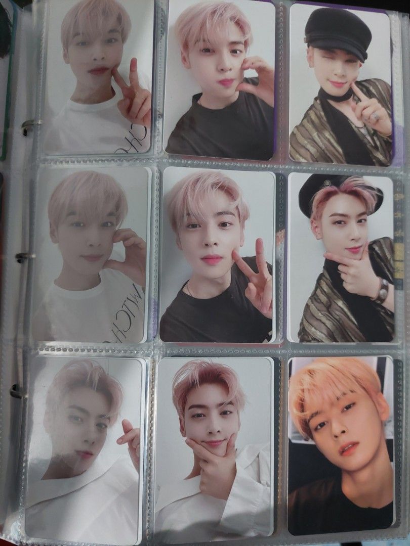 ASTRO OFFICIAL PHOTOCARDS [MJ, JINJIN, CHA EUNWOO, MOONBIN, ROCKY, YOON SANHA], Hobbies & Toys ...