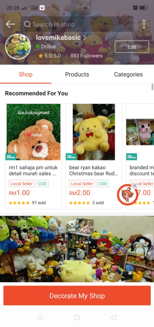 Barang free untuk anak awak, Furniture & Home Living, Home Decor ...