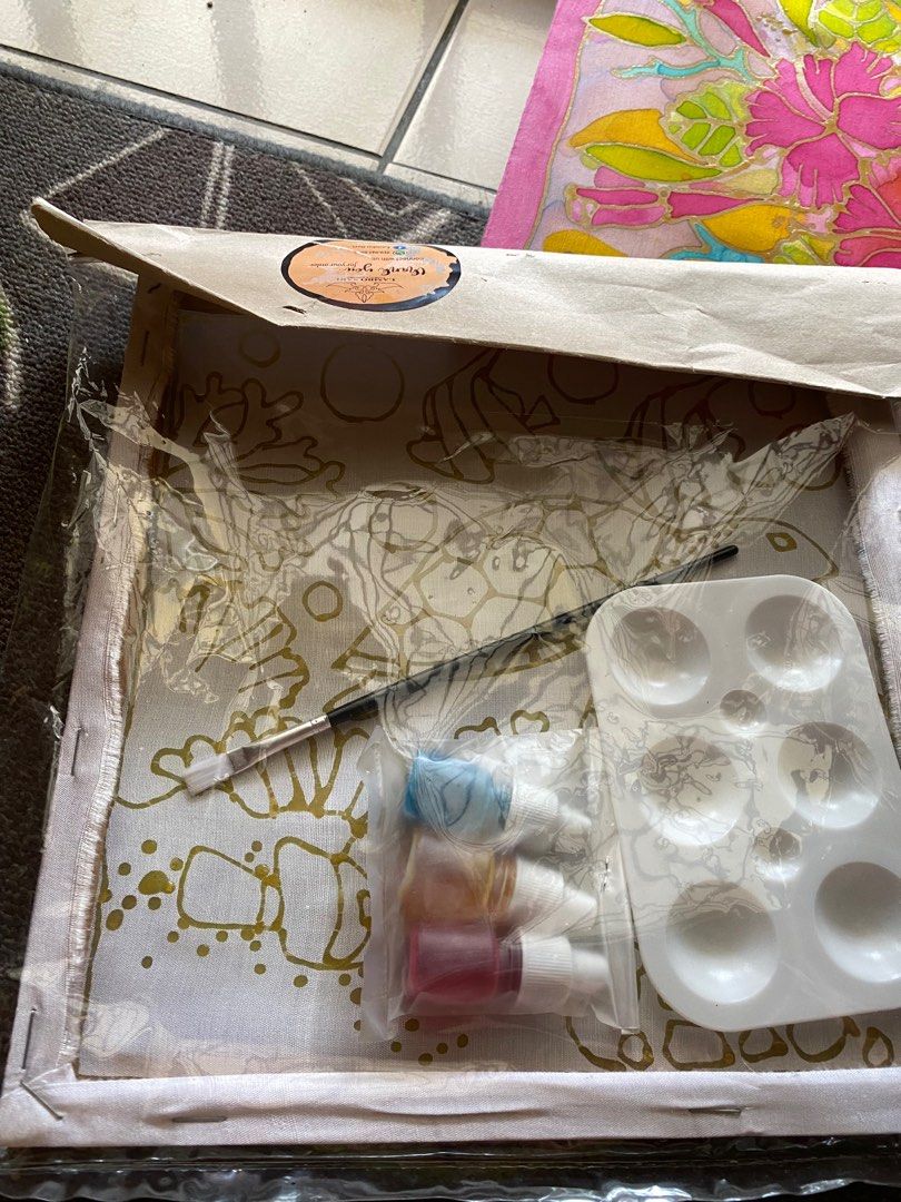 Batik painting kit, Hobbies & Toys, Stationery & Craft, Art & Prints on ...