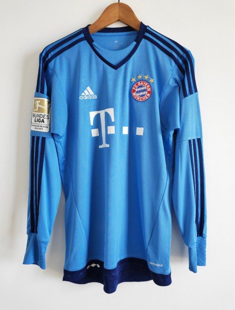 Bayern Munich 2015 Goalkeeper soccer/football jersey/kit rare/retro ...