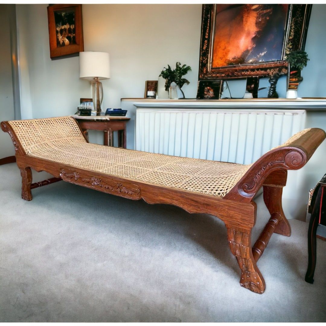 BEAUTIFUL DIVAN- SOLID NARRA WOOD, Furniture & Home Living, Furniture ...