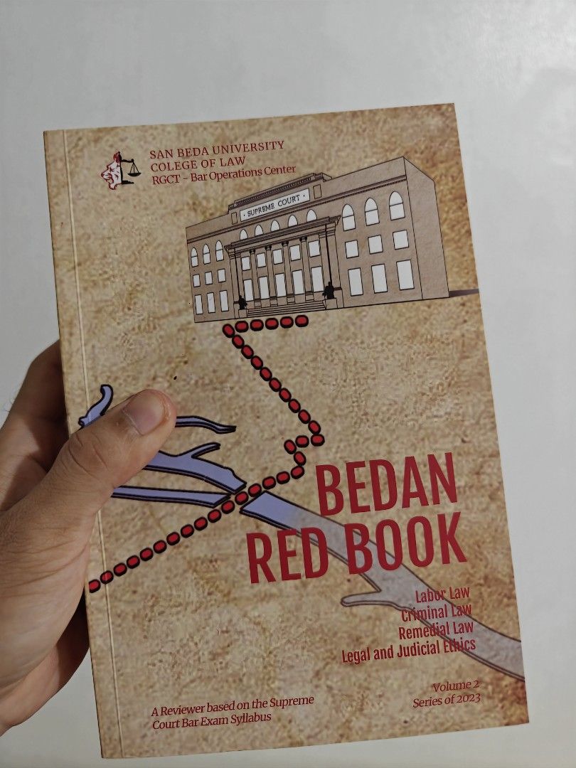Bedan Red Book 2023 Vol.2, Hobbies & Toys, Books & Magazines, Textbooks ...