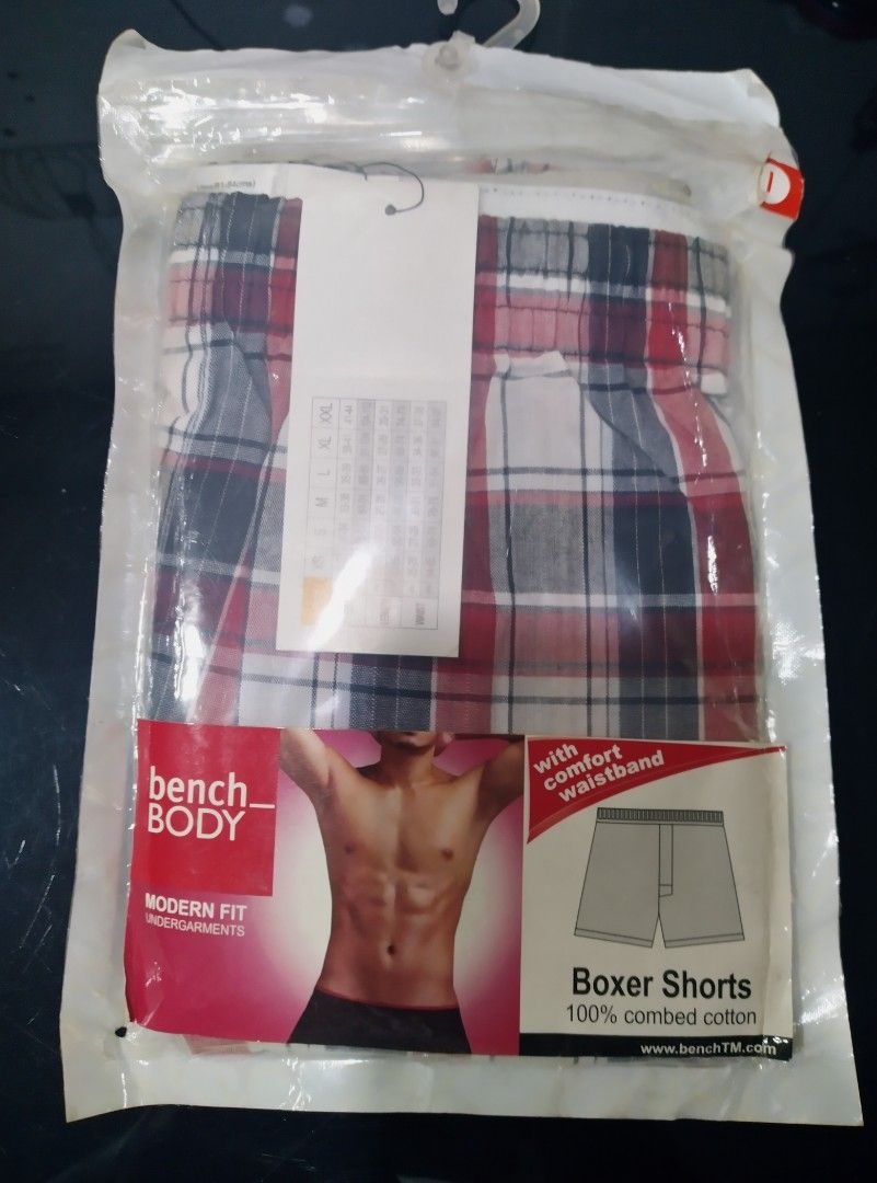 Bench Boxer Shorts, Men's Fashion, Bottoms, Underwear on Carousell