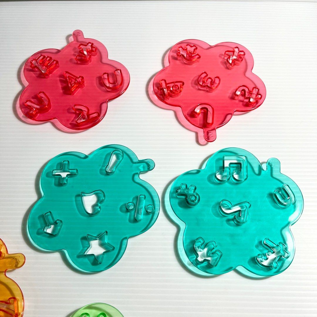 Bento Accessories Ham Cheese Carrot Cutter Set Japanese Hiragana Character, Furniture & Home ...