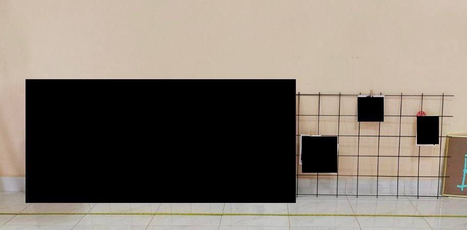 Black Photo Grid / Rack, Furniture & Home Living, Home Decor, Other ...