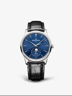 (Blue) 2023 JLC Master Ultra Thin Moon, Men's Fashion, Watches ...