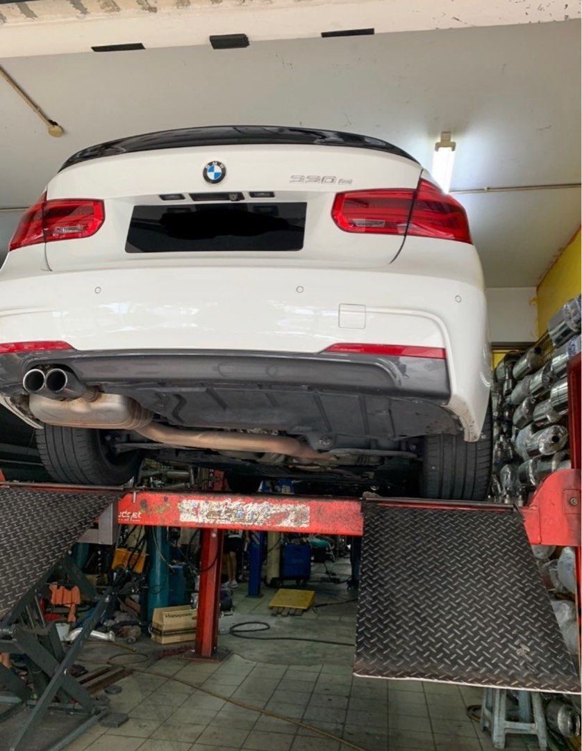 BMW F30 Original Stock Muffler with exhaust tip, Auto Accessories on ...