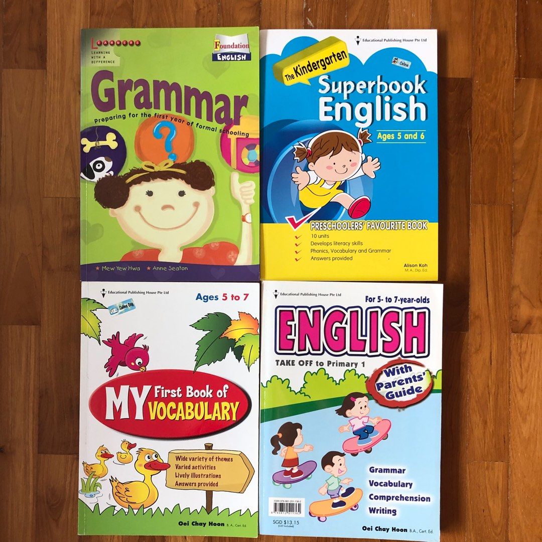 Brand new English Math and Science workbooks phonics activity books ...