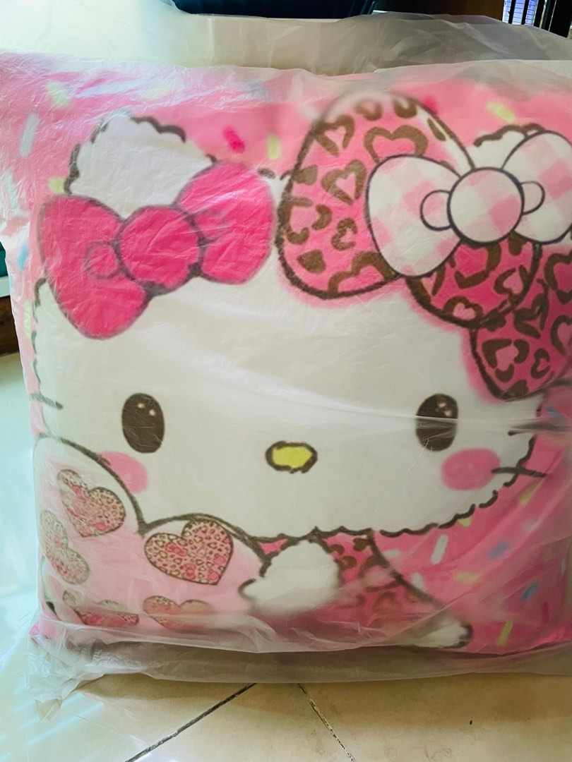 Brand New Hello Kitty Cushion, Furniture & Home Living, Home Decor, Cushions & Throws on Carousell