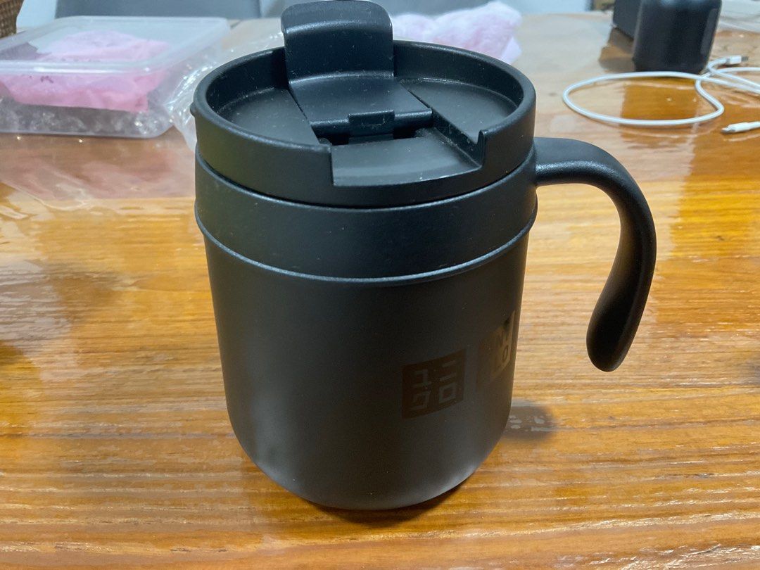 Brand new Uniqlo thermal mug, Everything Else on Carousell