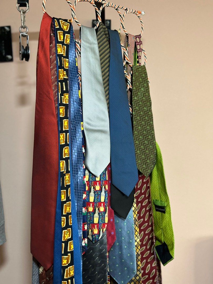 Branded Ties (Assorted) 48 pieces. Total 45sgd for all, Men's Fashion ...