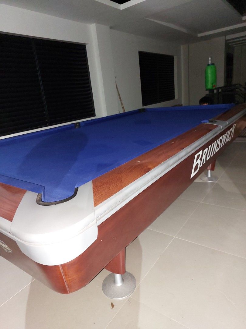 BRUNSWICK STANDARD BILLIARD TABLE, Sports Equipment, Sports & Games ...