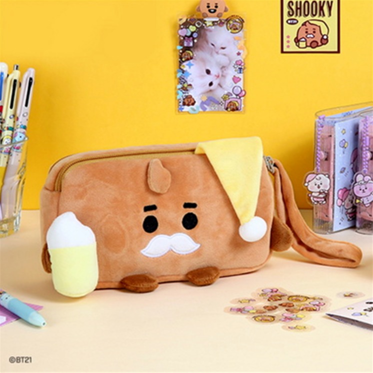 BT21 - Shooky Plush Pen Pouch, Hobbies & Toys, Memorabilia ...