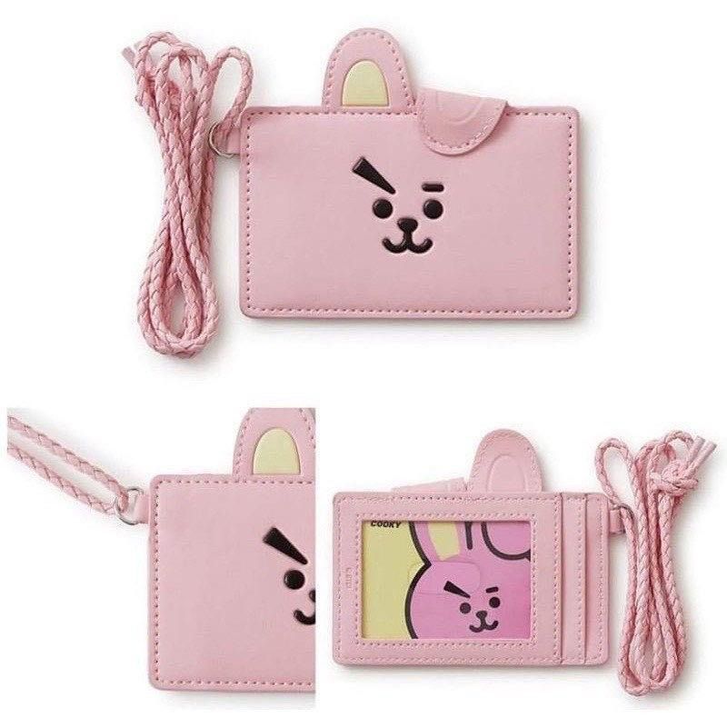 [m18 BTS MERCH] BT21 Cooky Strap Card Case, Hobbies & Toys, Memorabilia & Collectibles, K-Wave ...