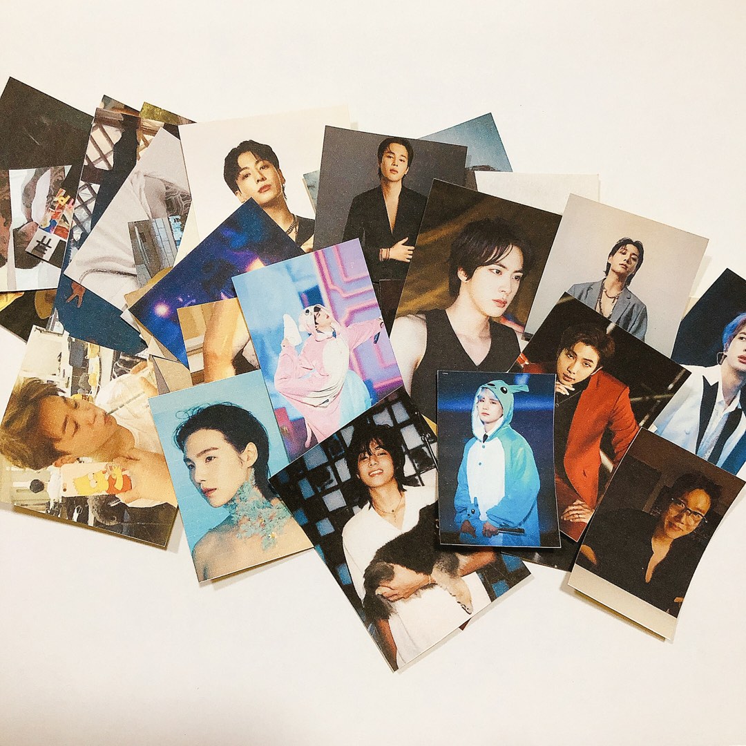 BTS Sticker Set with BTS-inspired Lanyard, Hobbies & Toys, Memorabilia ...