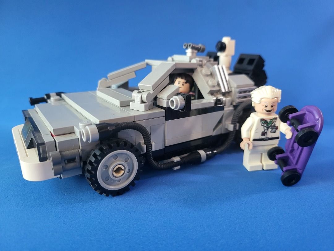Built Lego 21103-1 The DeLorean Time Machine., Hobbies & Toys, Toys ...