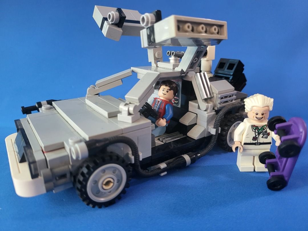 Built Lego 21103-1 The DeLorean Time Machine., Hobbies & Toys, Toys ...