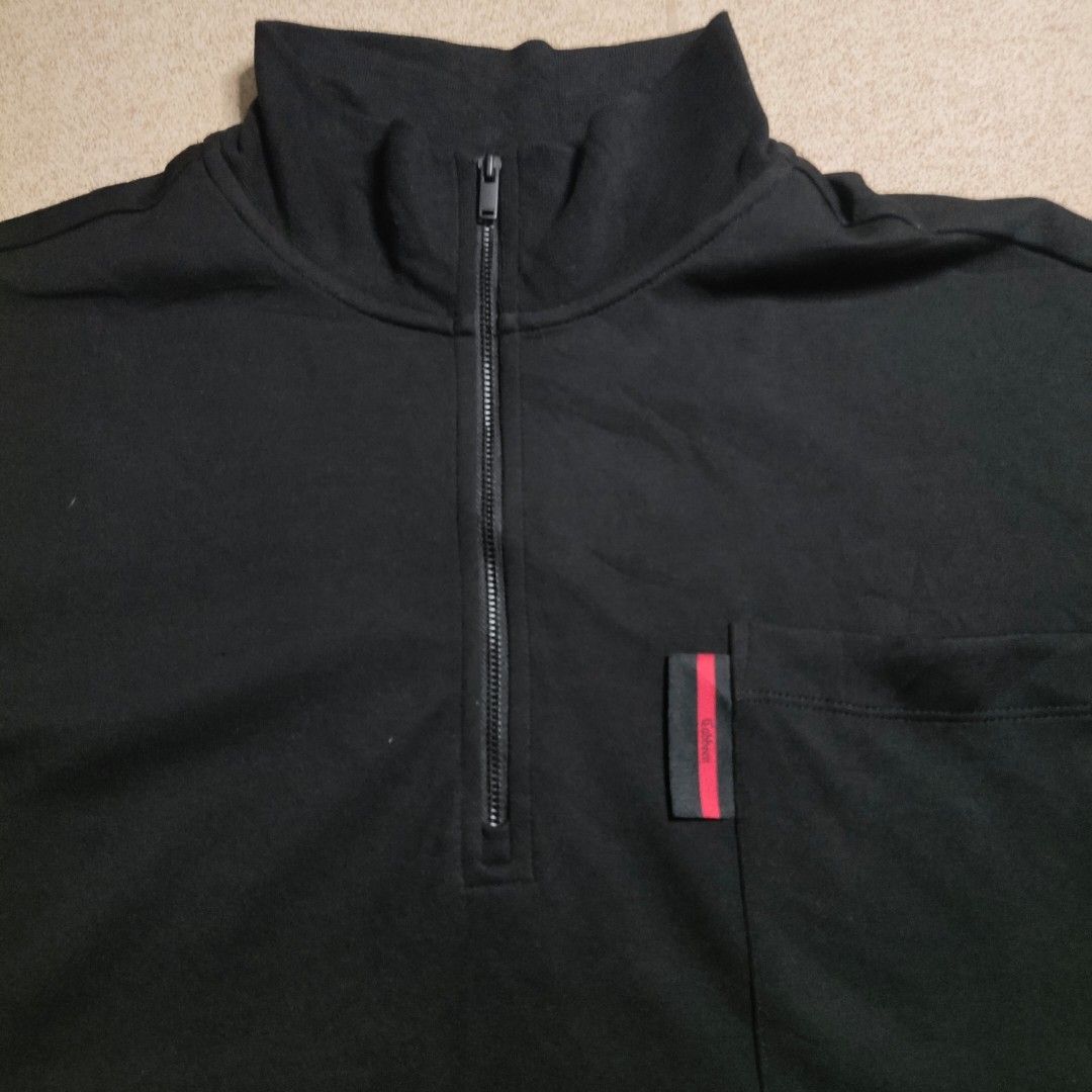 CABBEEN HALF ZIPPED SHIRT, Men's Fashion, Tops & Sets, Tshirts & Polo ...