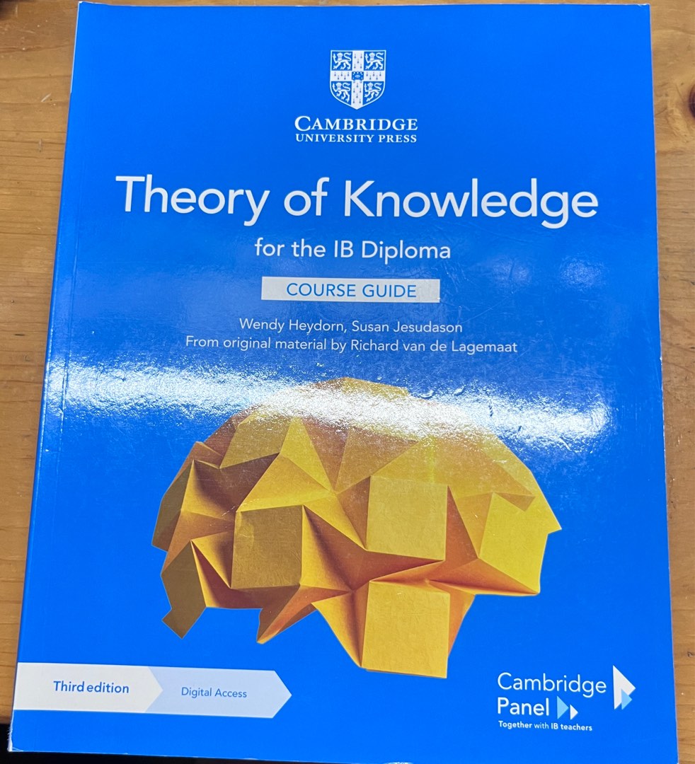 Cambridge Theory of Knowledge for the IBDP, 興趣及遊戲, 書本 & 文具, 教科書 - Carousell