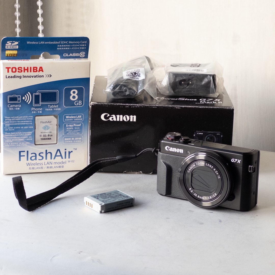 Canon G7x Mark 2, Photography, Cameras on Carousell