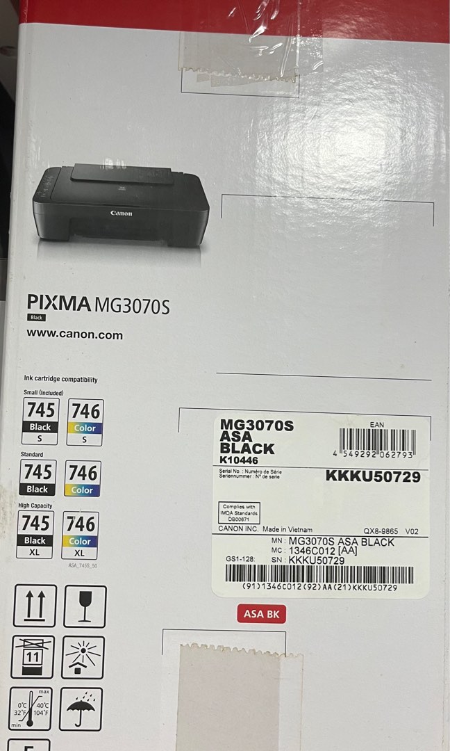 Canon Pixma MG3070S, Computers & Tech, Printers, Scanners & Copiers on ...