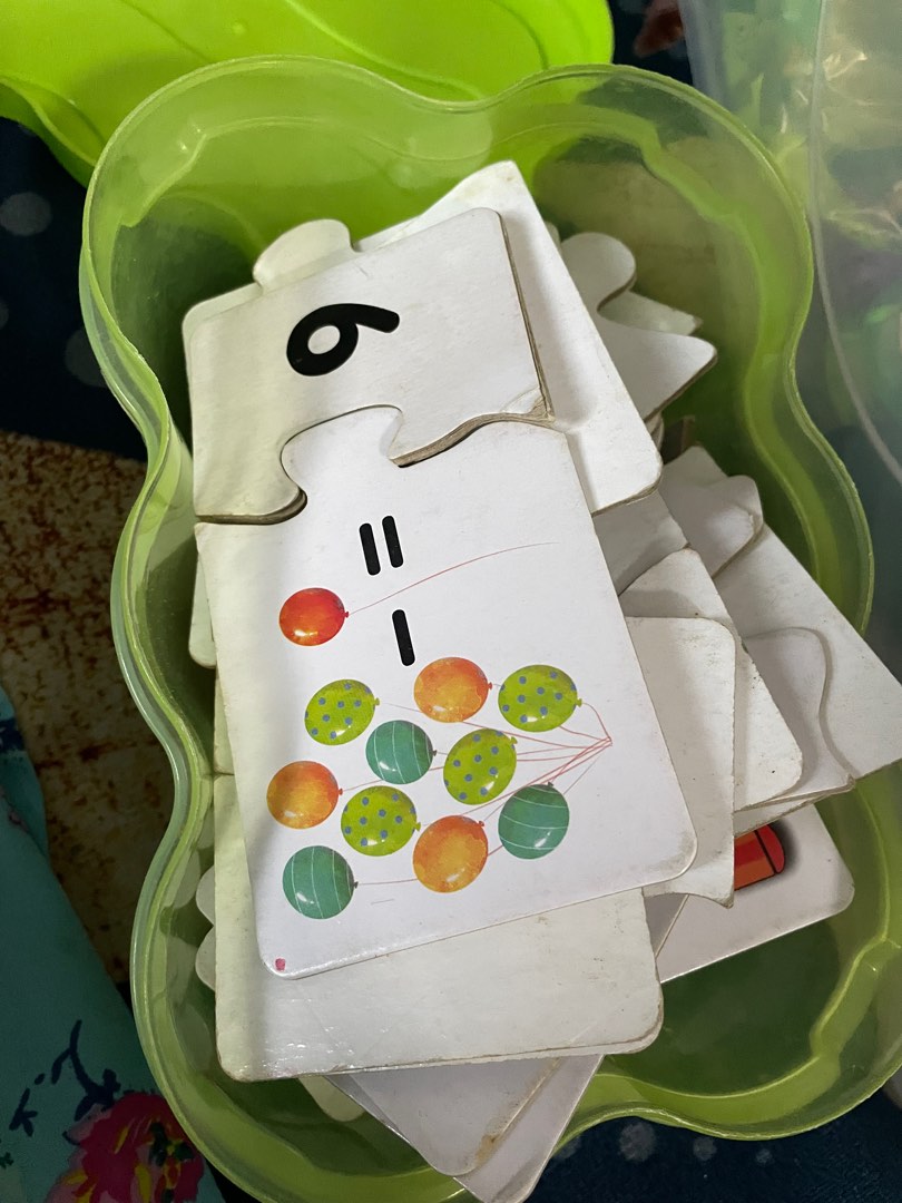 Card puzzles for kids, Hobbies & Toys, Toys & Games on Carousell