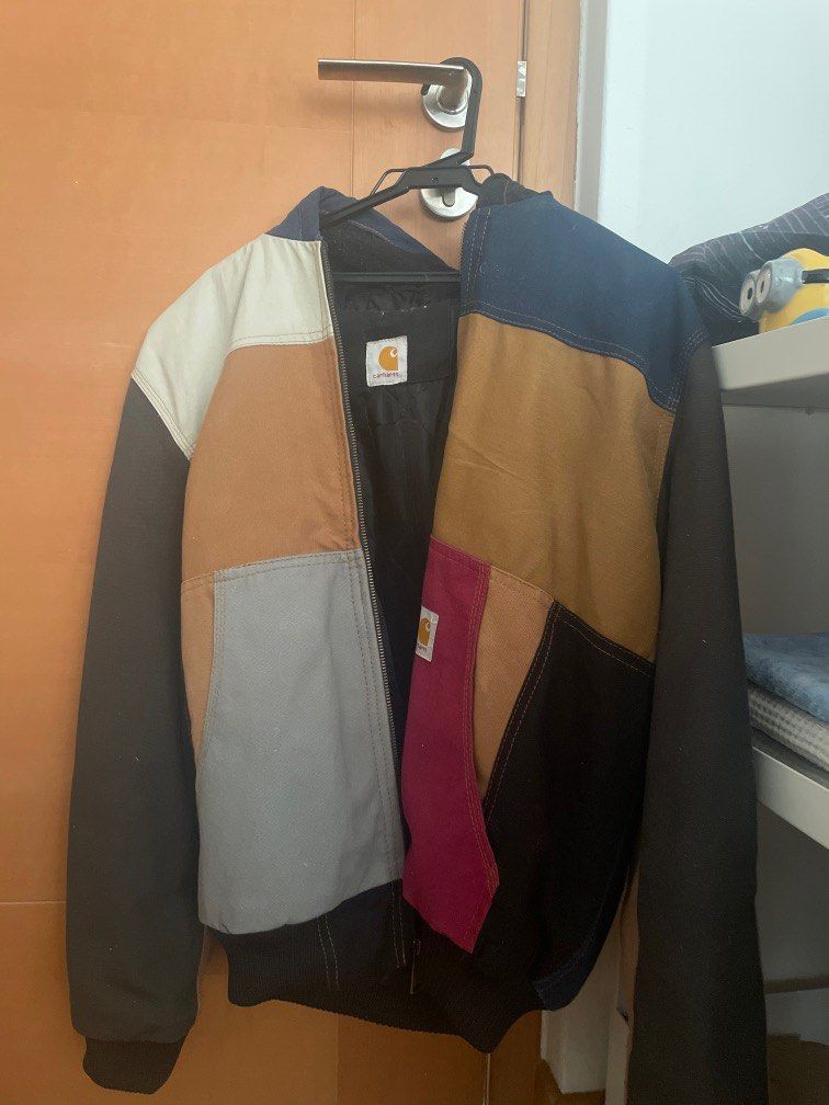 Carhartt patchwork jacket, Men's Fashion, Coats, Jackets and Outerwear ...