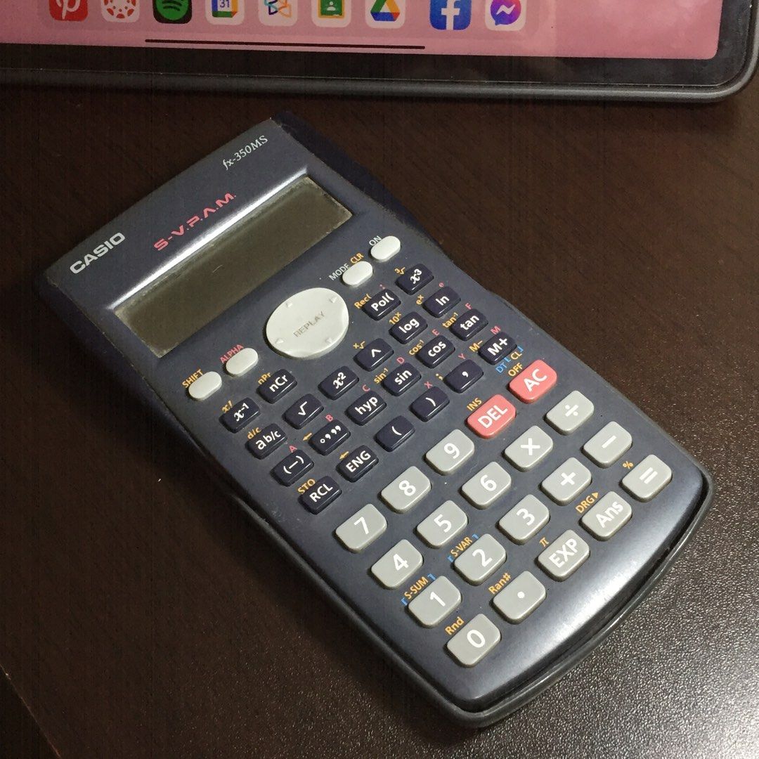 Casio fx-350MS Original Second Edition ( used/old/pre loved) Scientific ...