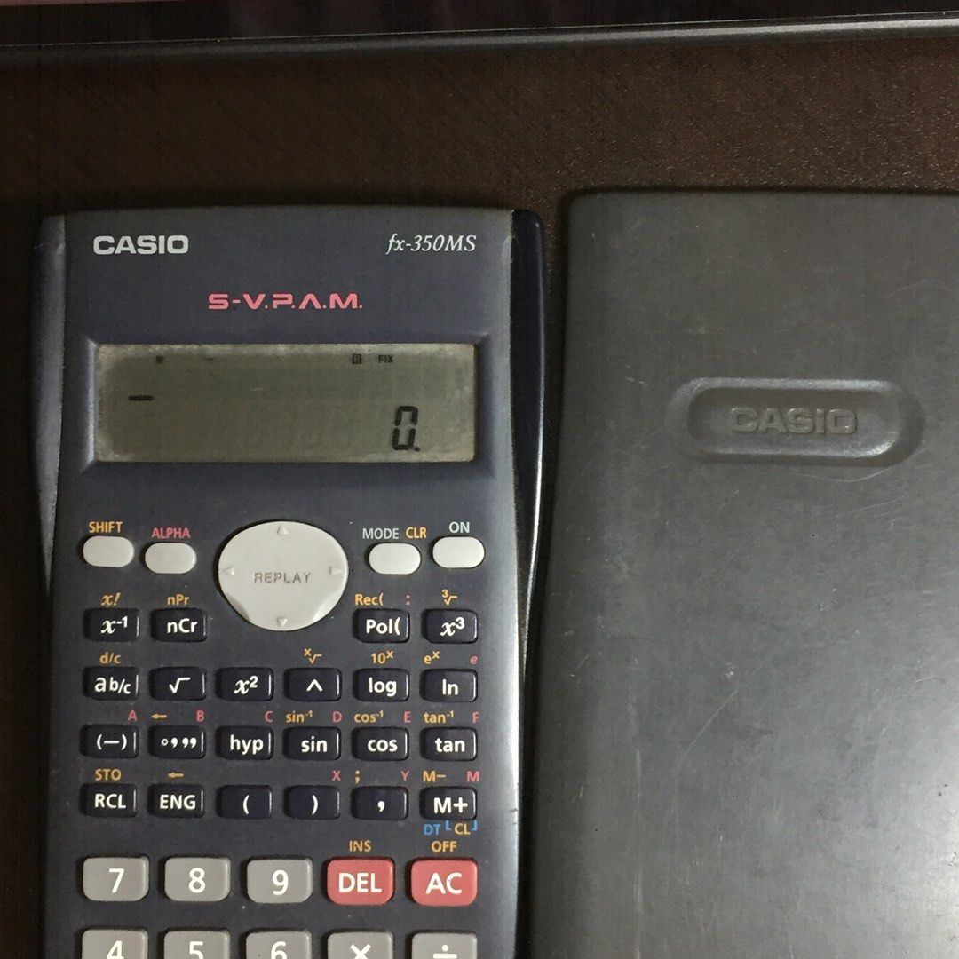 Casio fx-350MS Original Second Edition ( used/old/pre loved) Scientific ...