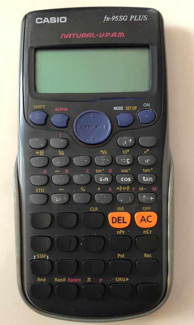 Casio Scientific Calculator - fx-95SG PLUS, Hobbies & Toys, Stationery ...