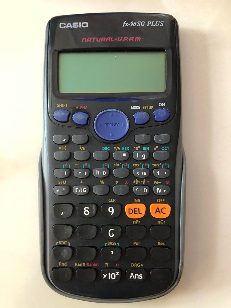 Casio Scientific Calculator - fx-96SG PLUS, Hobbies & Toys, Stationery ...