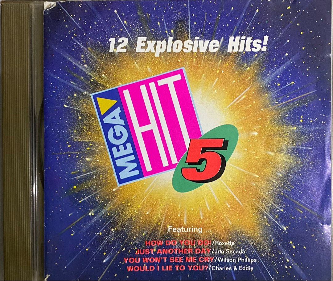 CD Mega Hit 5, Hobbies & Toys, Music & Media, CDs & DVDs on Carousell