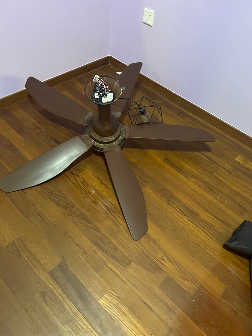 Wooden Airplane Propeller Ceiling Fan | Shelly Lighting