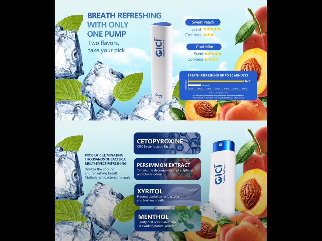 [Fast Dispatch] CICI Probiotic Tooth Whitening Set [Fluoride and ...