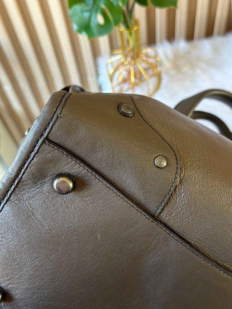Coach Rhyder Satchel, Luxury, Bags & Wallets on Carousell