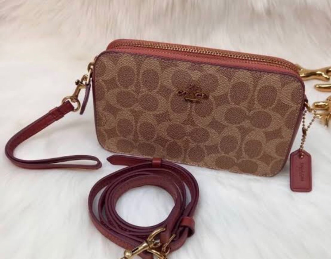 Coach Signature Kira Crossbody, Women's Fashion, Bags & Wallets, Cross ...
