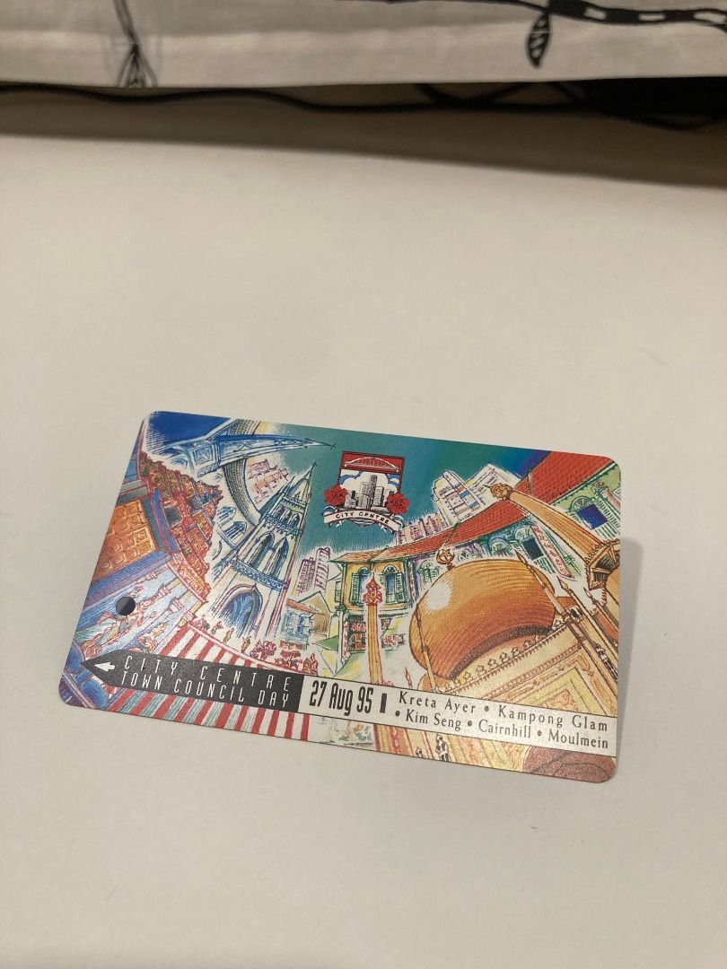 Collectible City Centre Town Council Day Translink MRT Card, Hobbies ...